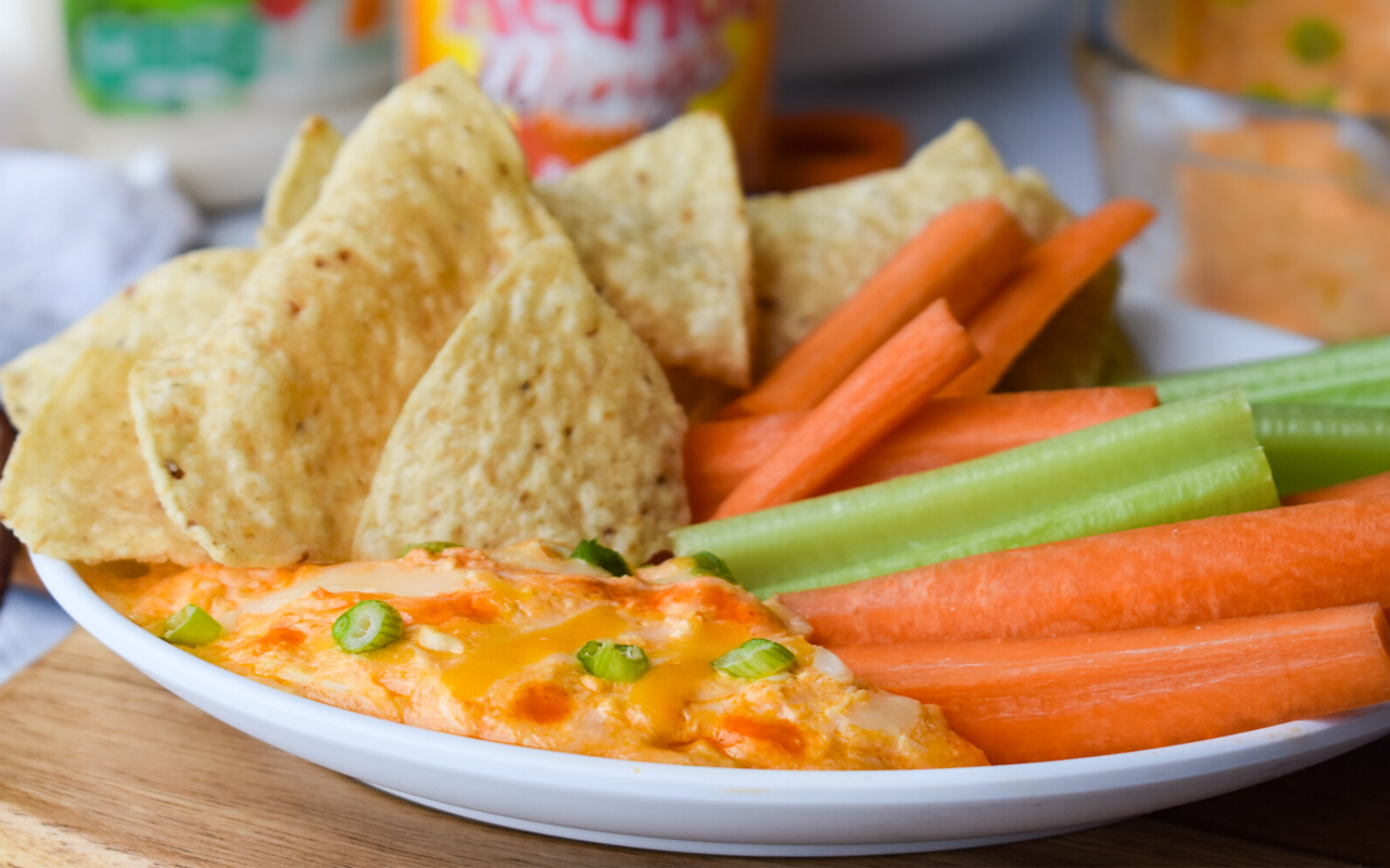 Buffalo Chicken Dip | Simple Appetizer Recipe | EatWheat.org