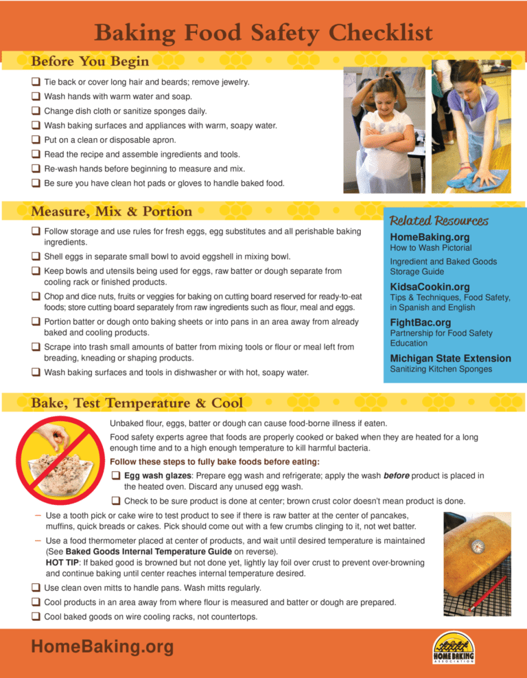 Baking Food Safety 101 | Eat Wheat