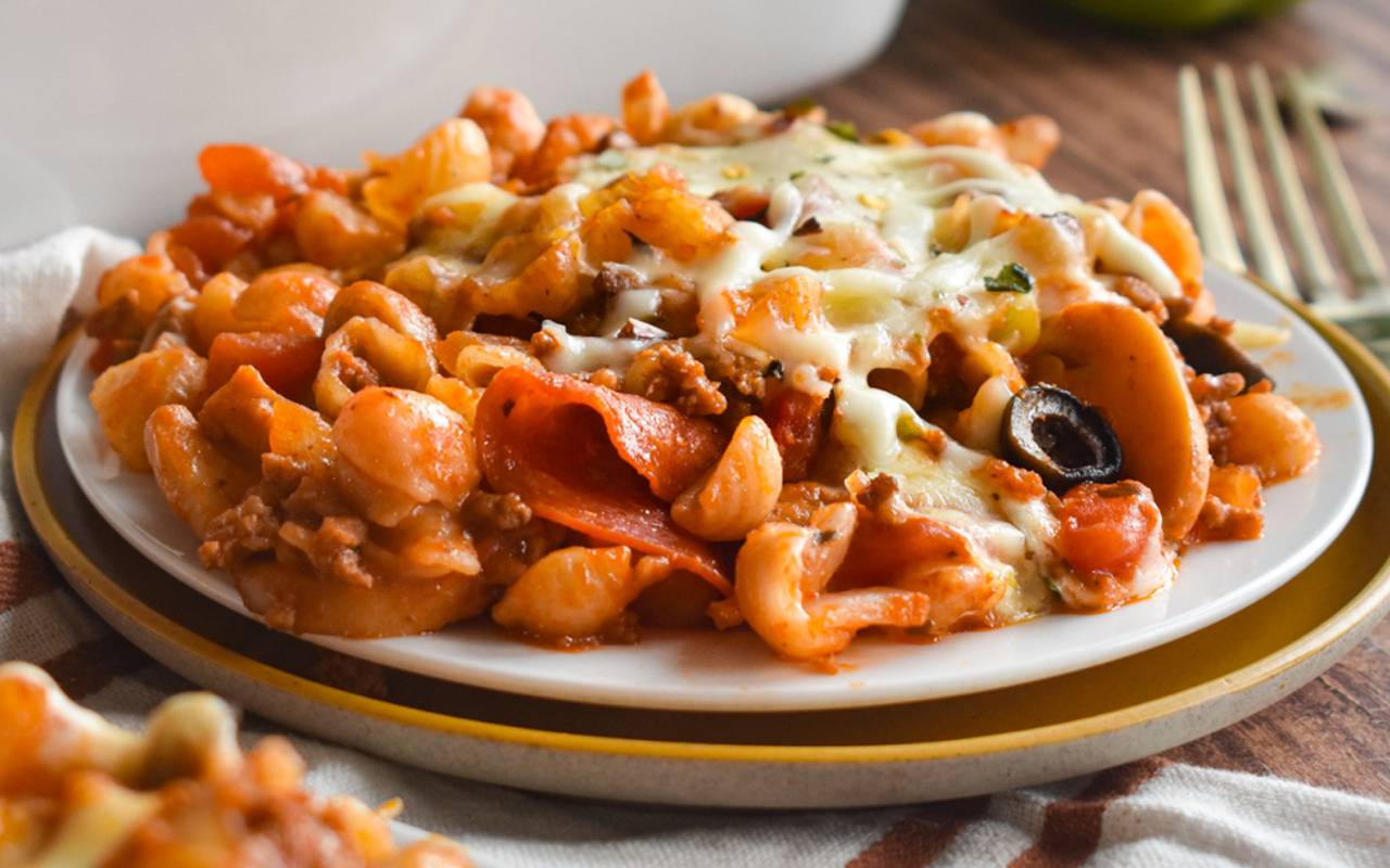 Loaded Pizza Pasta | Eat Wheat