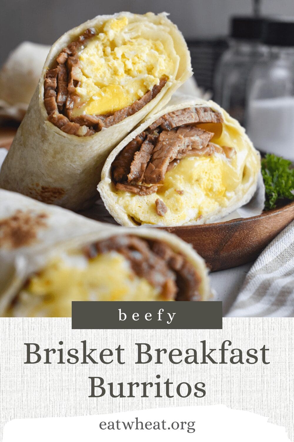 Beefy Brisket Breakfast Burritos | Recipes | Eat Wheat