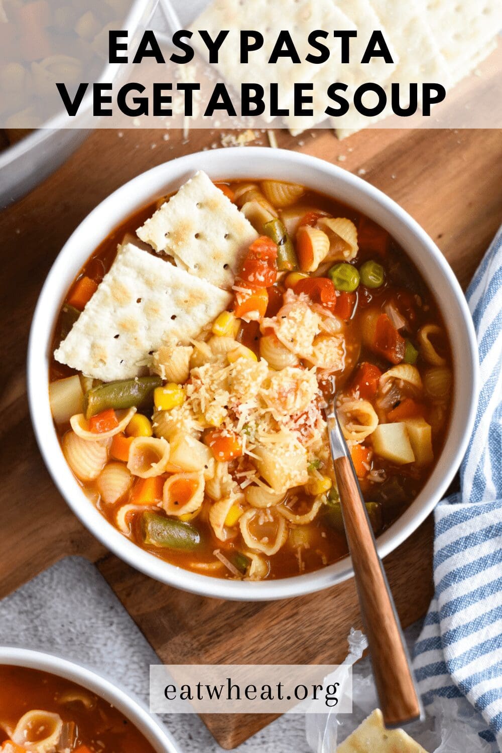 Easy Pasta Vegetable Soup | Recipes | Eat Wheat