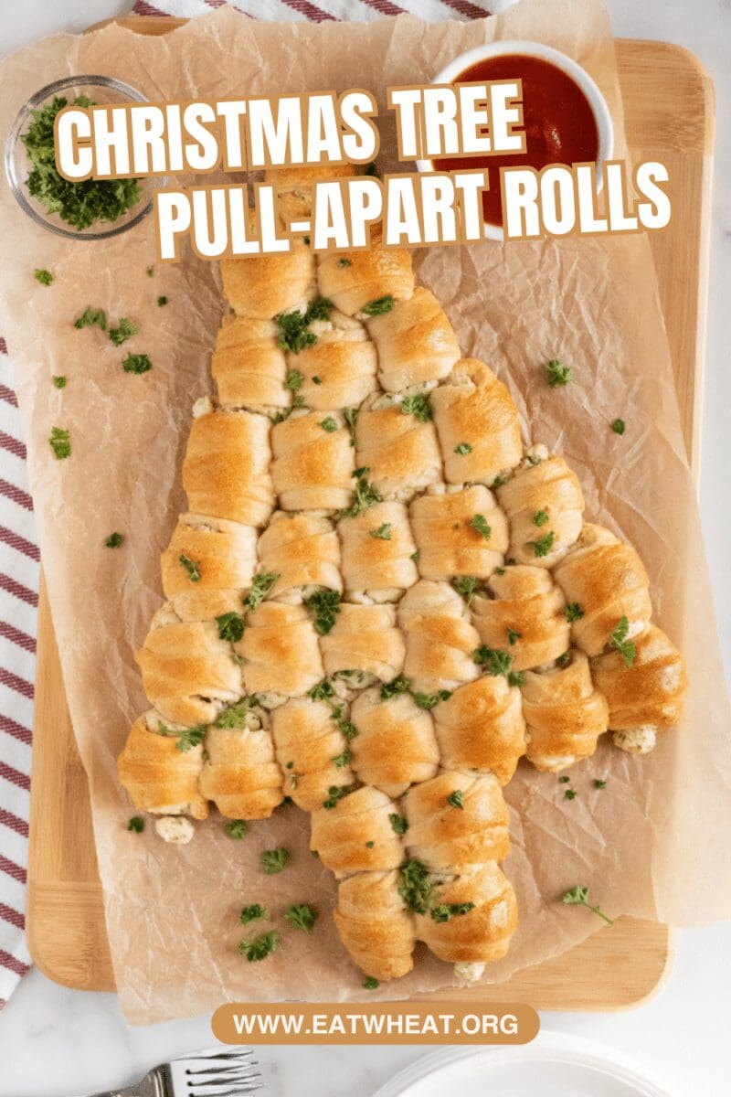 Christmas Tree Pull-Apart Rolls Recipe | Eat Wheat